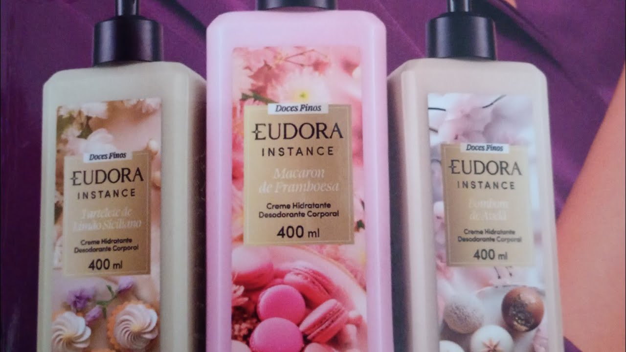 nova linha #Eudora doces finos 🍓🍋‍🟩🍒🍫 - YouTube