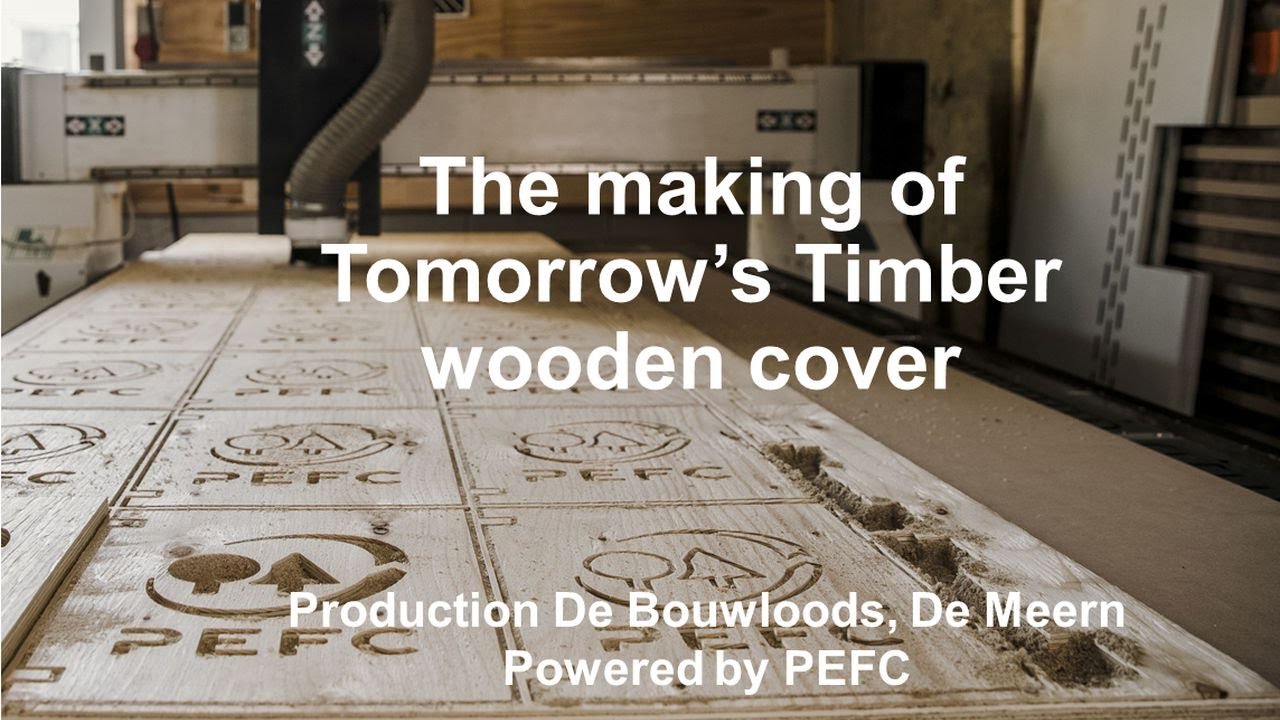The making of Tomorrow’s Timber wooden cover - YouTube