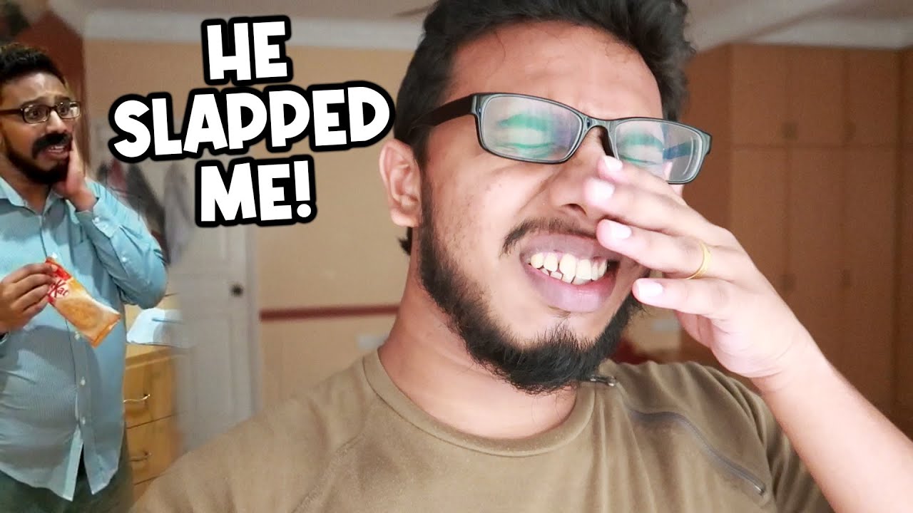 HE SLAPPED ME! - YouTube