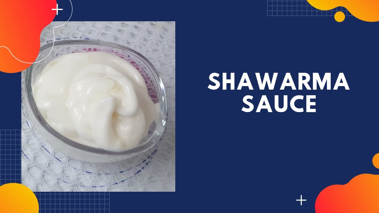 Shawarma Sauce (Cream Garlic) - YouTube