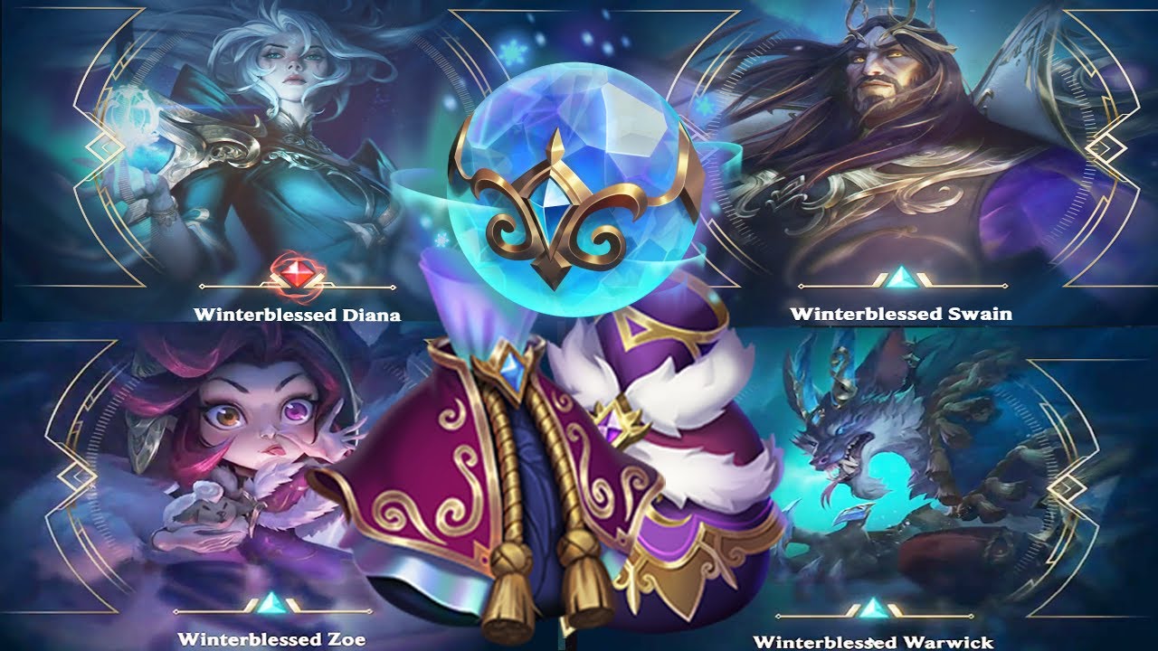 Opening 100 Winterblessed Orbs + Winterblessed Grab Bags ...