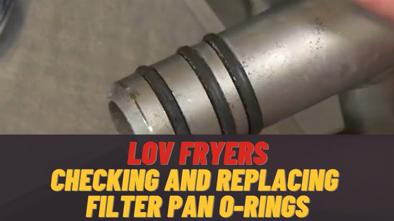 Checking and Replacing Filter Pan O-Rings - Henny Penny LOV Fryers ...