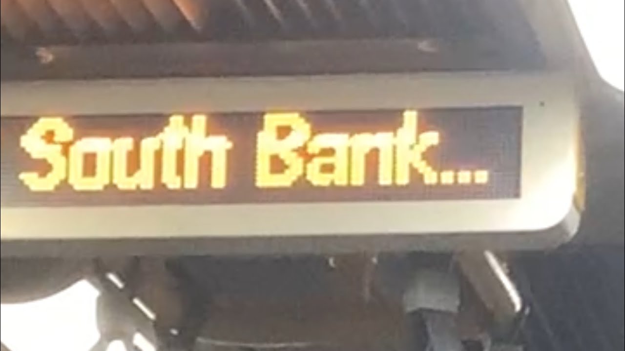 Southbank Train Station Arrival Announcement - YouTube