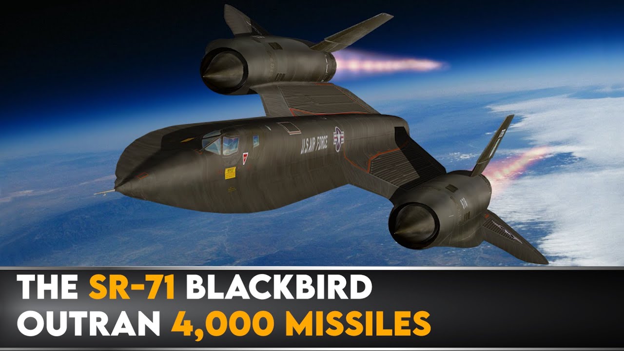 The SR-71 Blackbird Outran 4,000 Missiles - YouTube