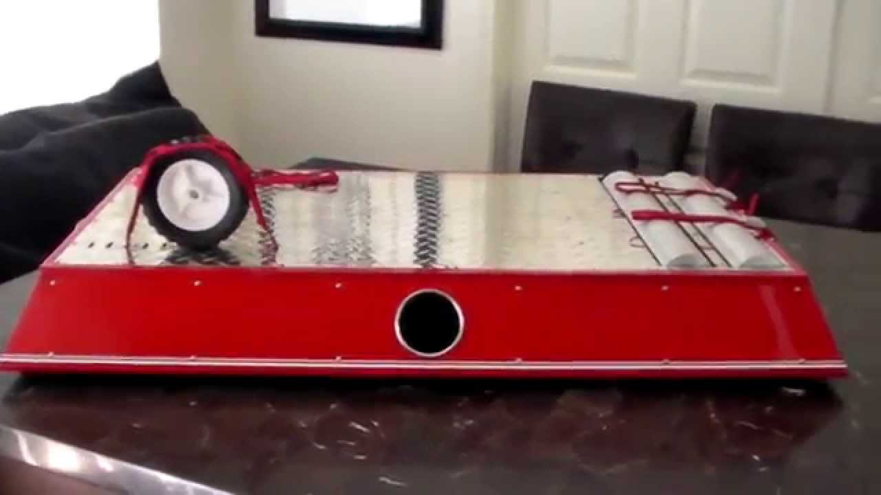 1/4 scale & 1/5 scale RC car and truck roller dyno test stand - YouTube