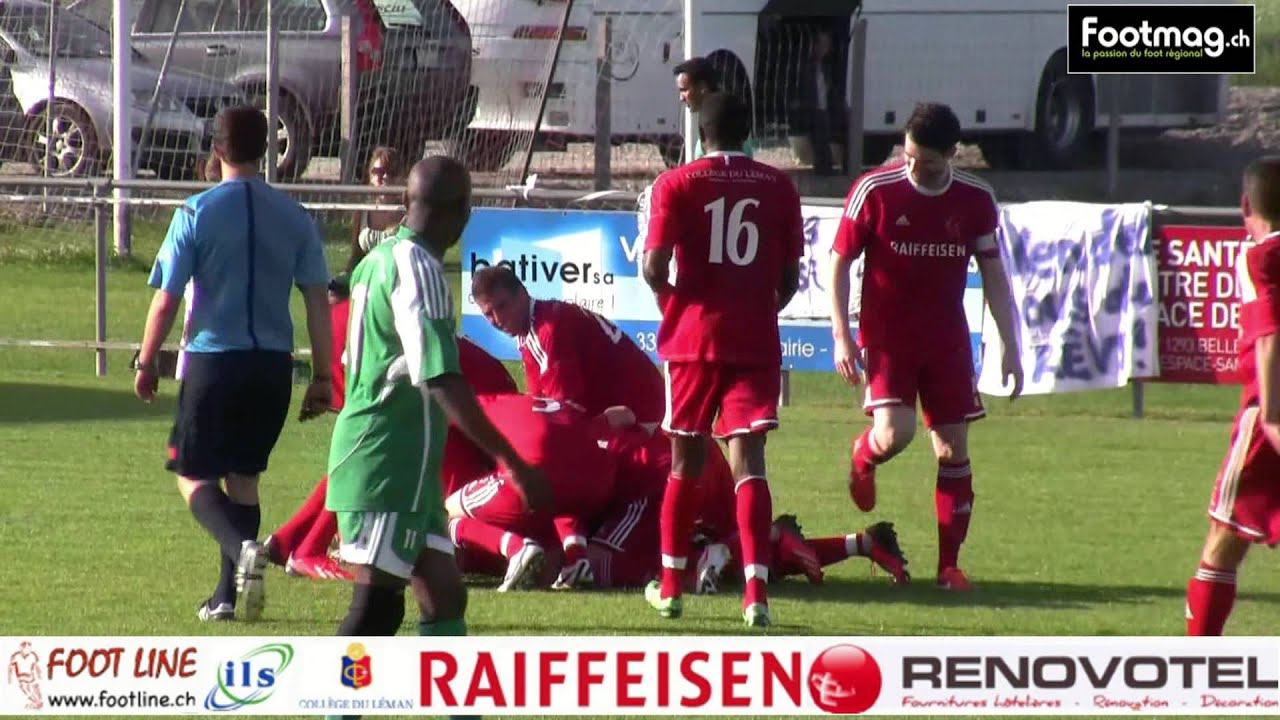 But Fabien Calleja FC Collex Bossy - YouTube