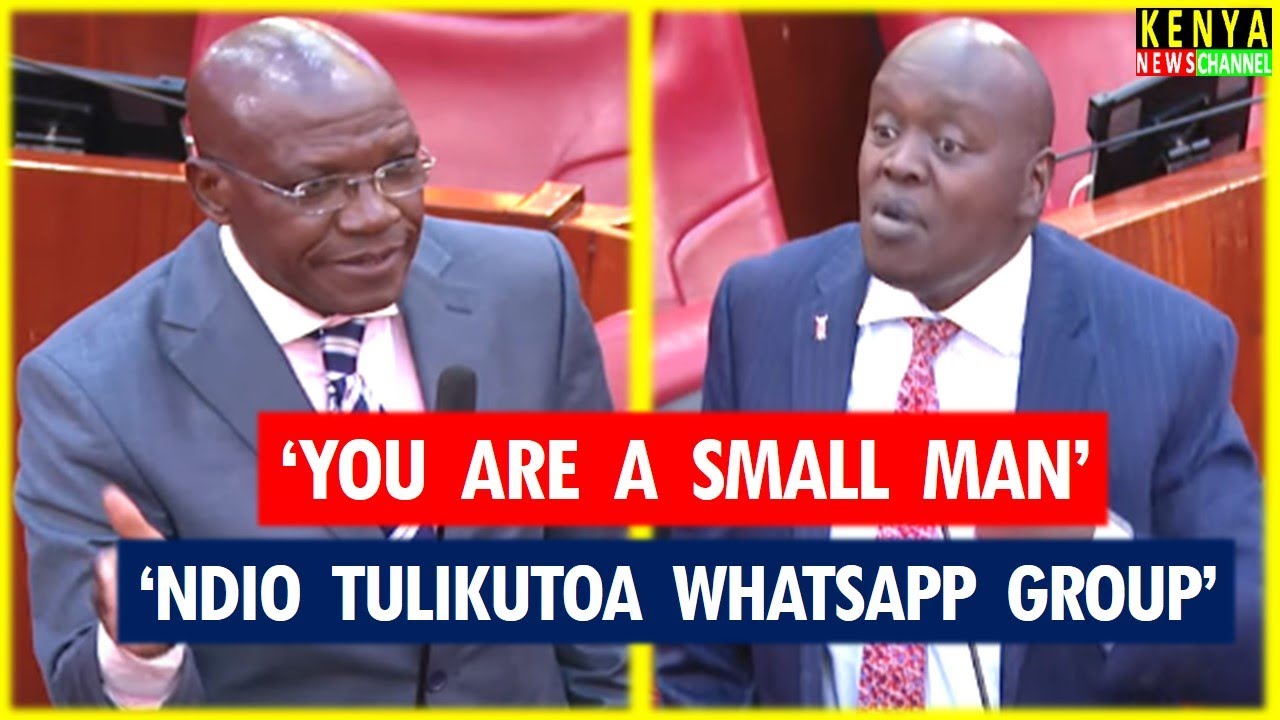 Listen to HEATED EXCHANGE between Senator Khalwale & Cherargei in ...
