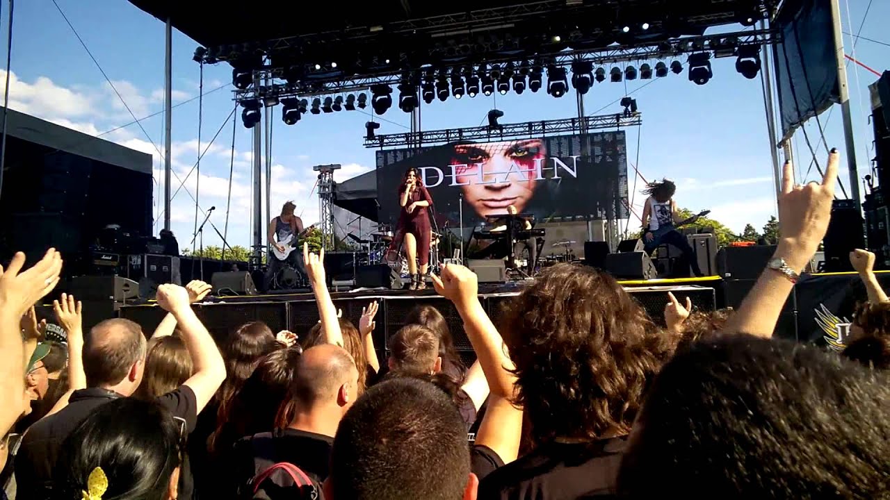 Delain - Stardust [live Kavarna Rock 2015] - YouTube