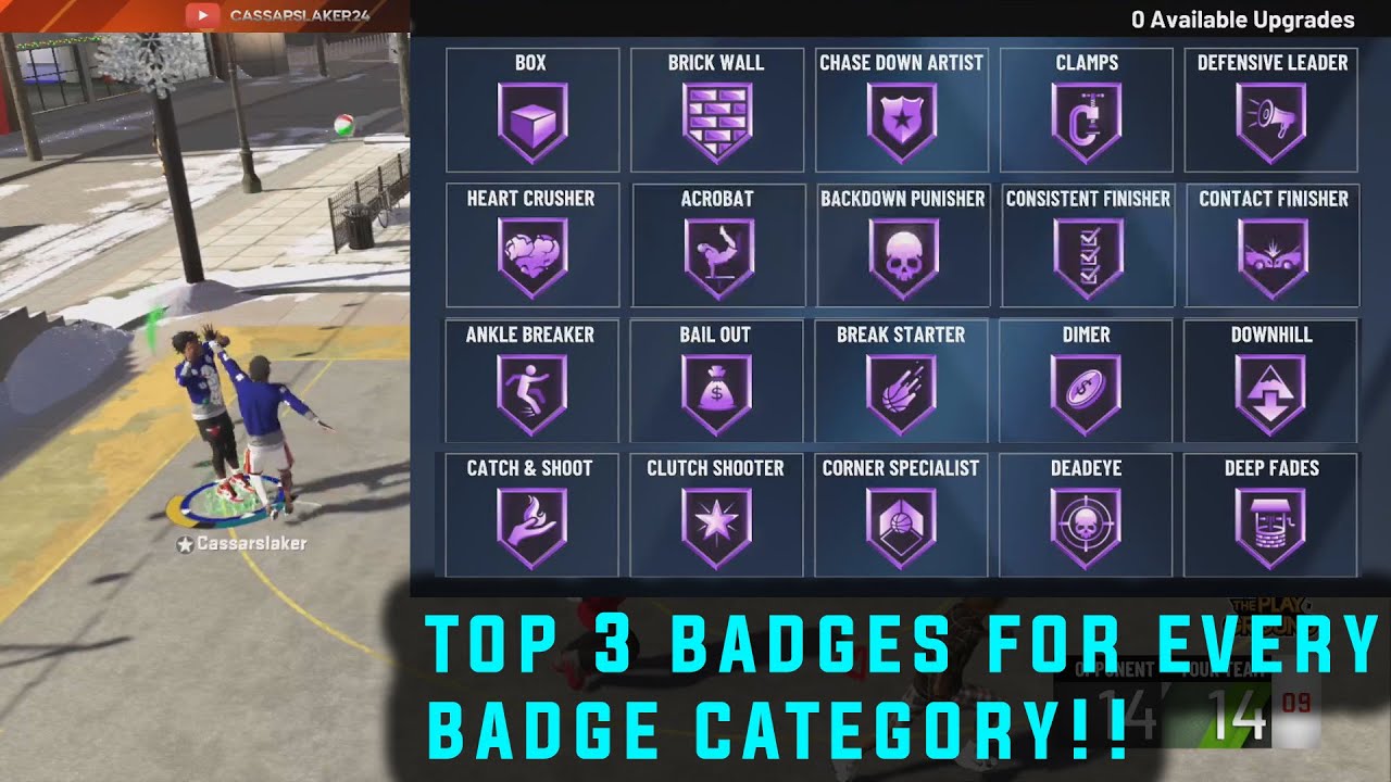 TOP 3 NBA 2K20 BADGES for every category AFTER PATCH 9! - YouTube