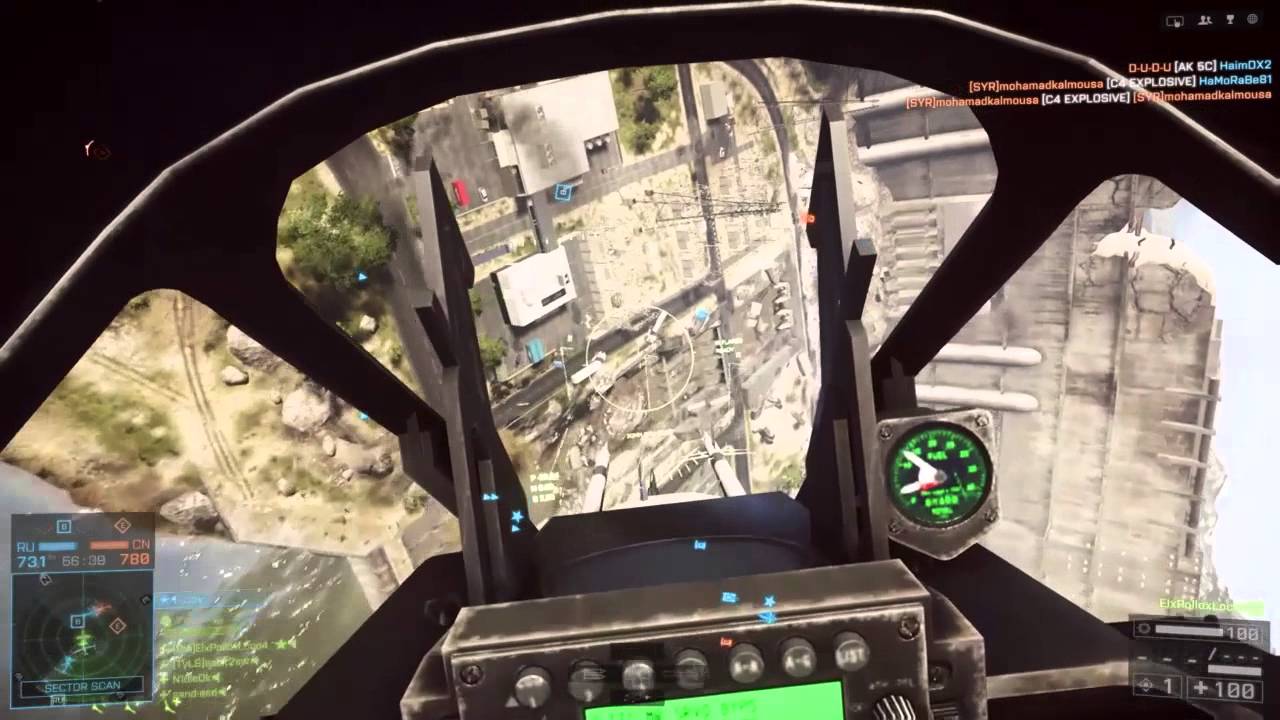 BF4 Jet Flying - YouTube