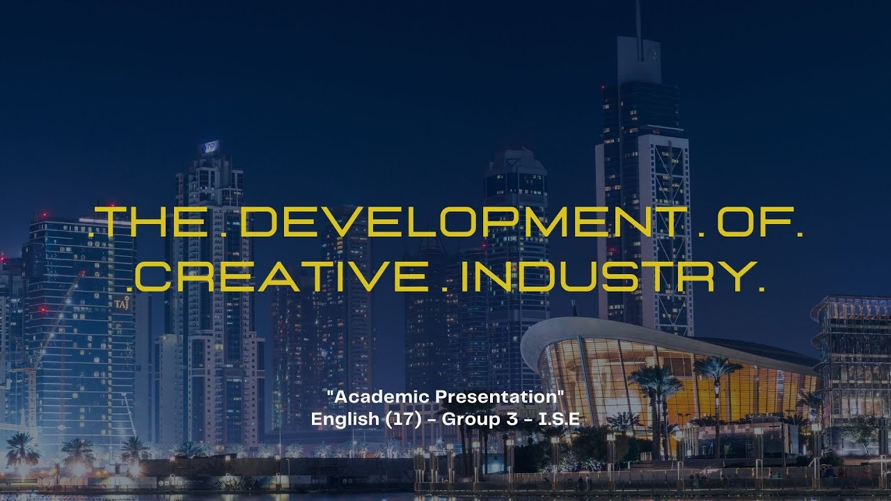 The Development of Creative Industries in Indonesia - YouTube