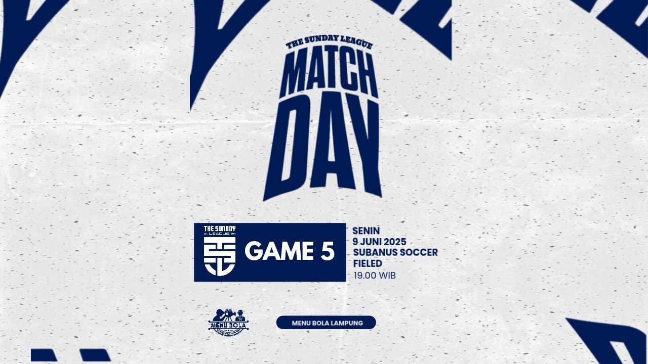 🔴(((SERUUU ))) GAME 5// TIM PUTIH VS TIM HITAM//INTERNAL GAME THE SUNDAY LEAGUE FC - YouTube