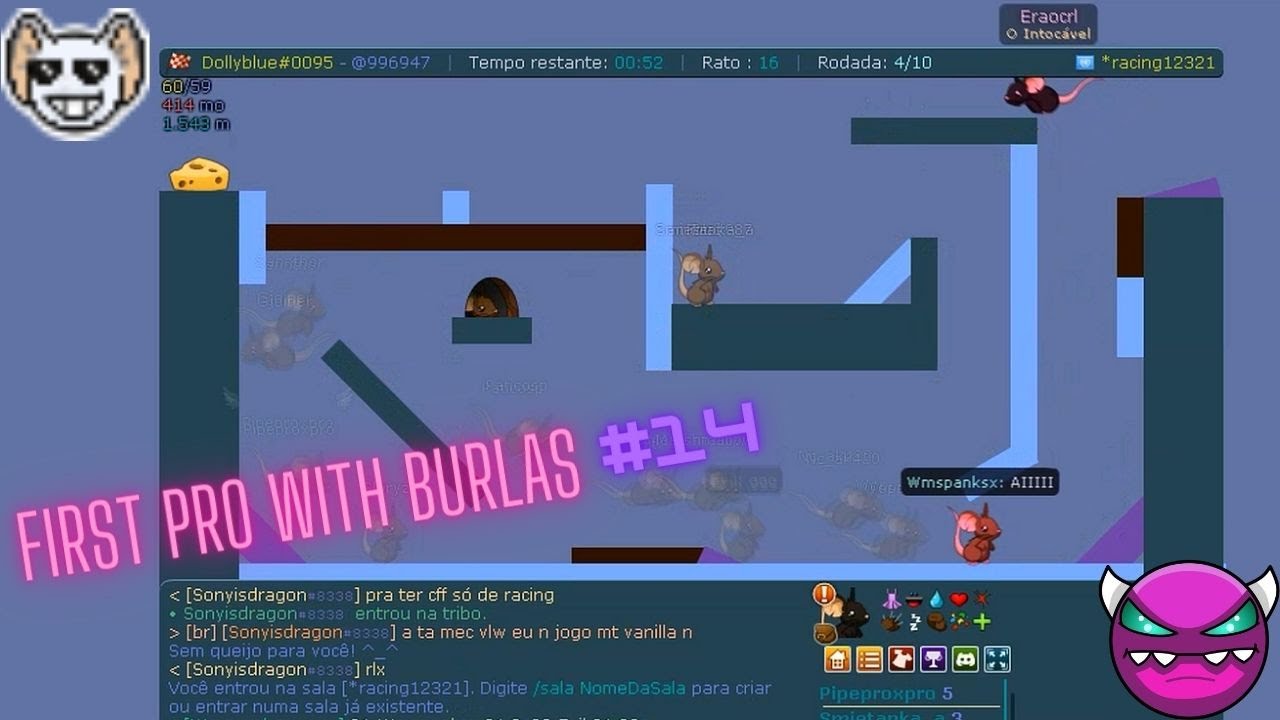 TRANSFORMICE - FIRST PRO WITH BURLAS #14 [INSANE GAMEPLAY] - YouTube