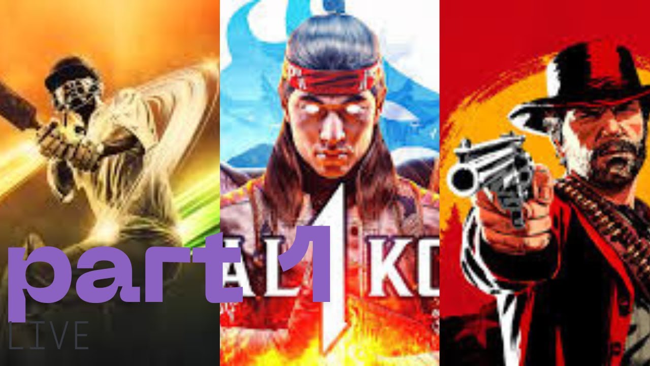 mortal kombat 1, rdr2,cricket 24 ps5 live #automobile #gaming # ...