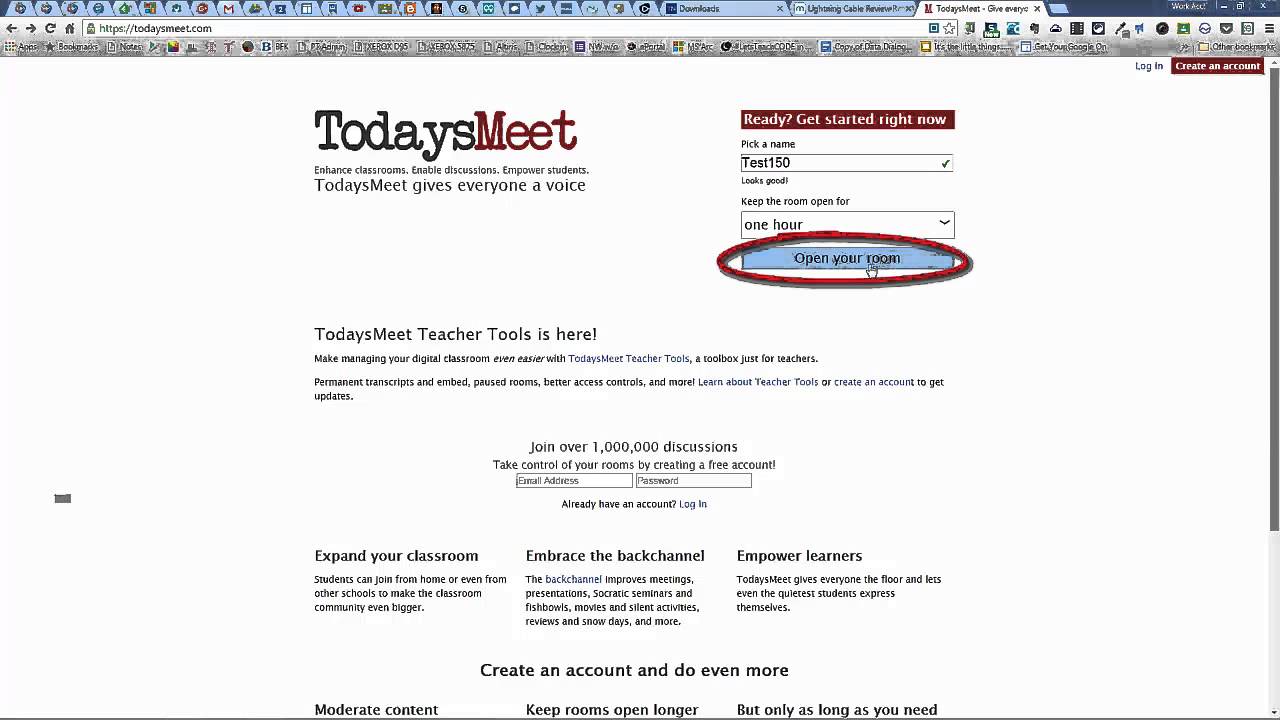 Todaysmeet Tutorial Quickie - YouTube