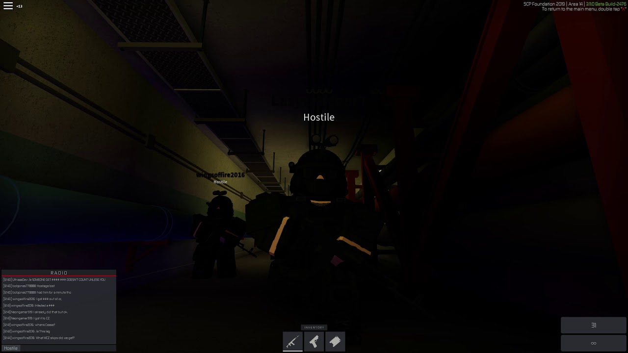 Roblox Area-14 CI & THI Joint Raid - YouTube