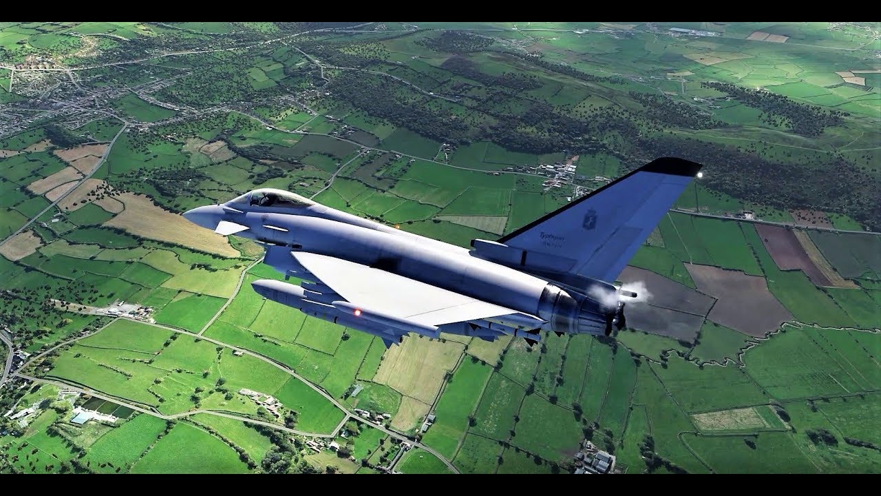 X Plane 11 Eurofighter Typhoon FREEWARE YouTube