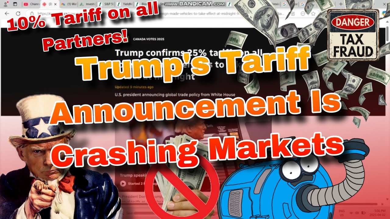 How TRUMPS TARIFF Announcement Is Helping The Market CRASH AFTER HOURS ...