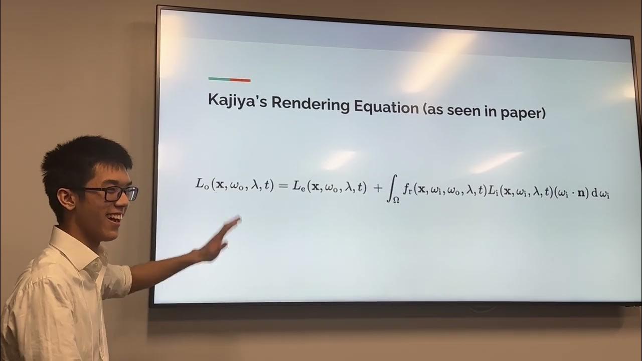Exploring Kajiya's Rendering Equation and its Applications - YouTube