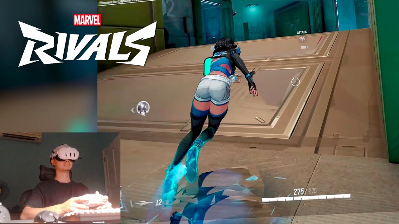 Marvel Rivals in VR (with UEVR) - YouTube