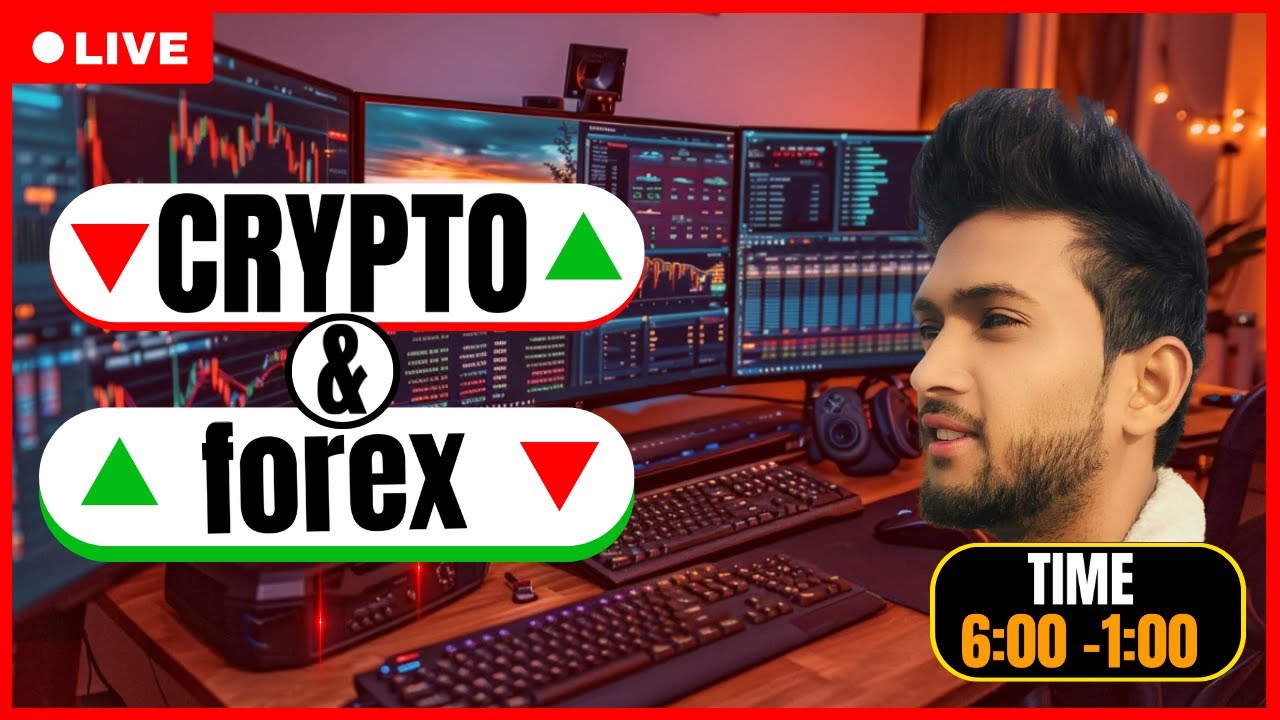 Live trading [v] CRYPTO & FOREX #btc #forex #forextrading #xauusd #india - YouTube