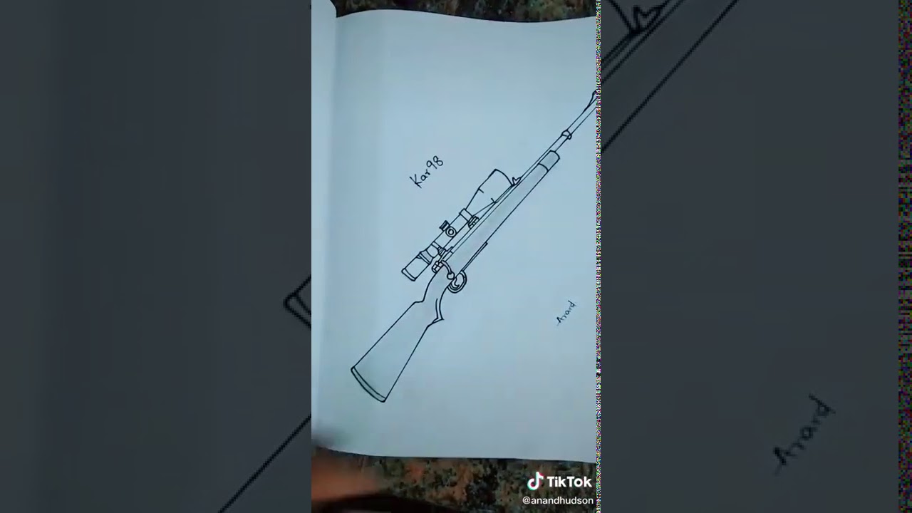 Pubg all Gun's .. Drawing - YouTube