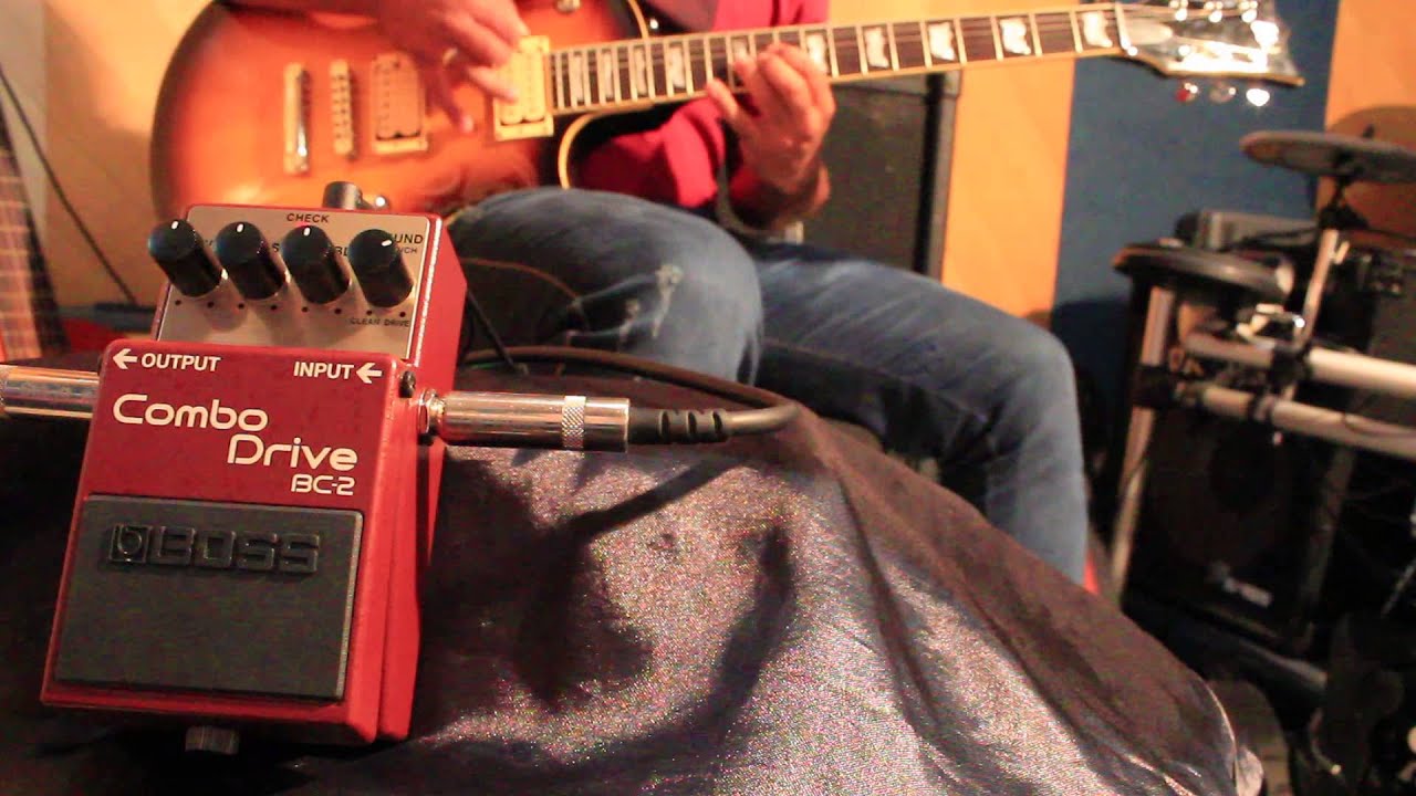 Pedal Boss Combo Drive BC 2 Prof Wallace Oliveira - YouTube