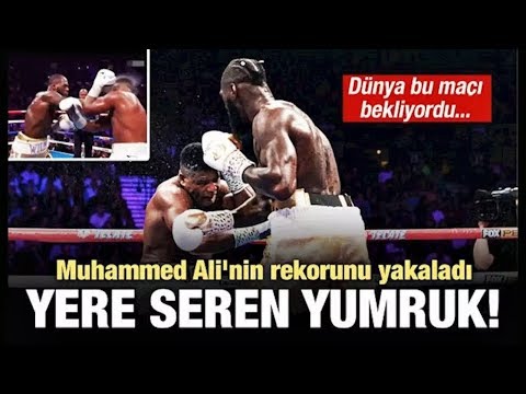 ABD'li boksör Wilder, Ortiz'i nakavtla mağlup ederek Muhammed Ali'nin rekorunu egale etti