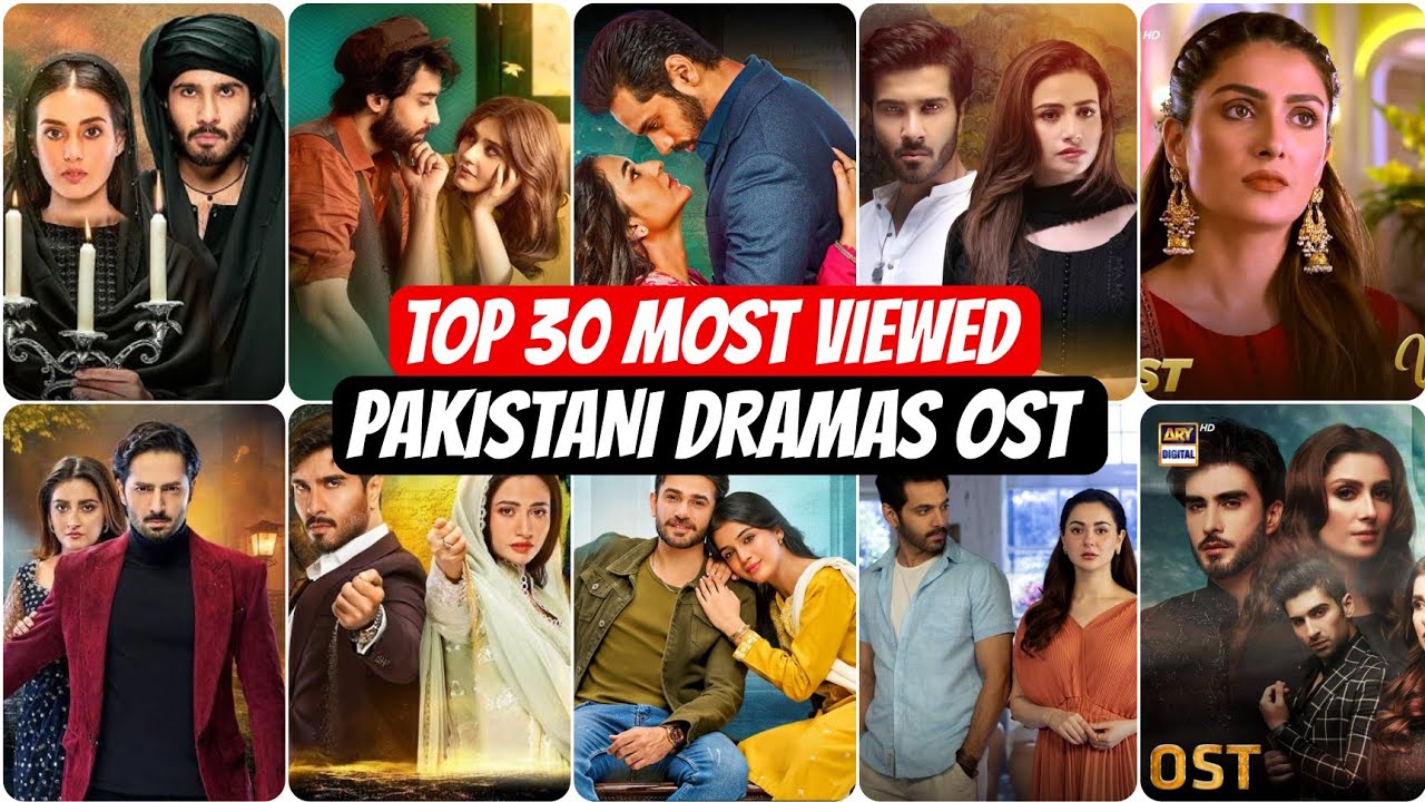 Top 30 Most Viewed Pakistani Dramas OST | Pakistani OST | Tera Mera Hai ...