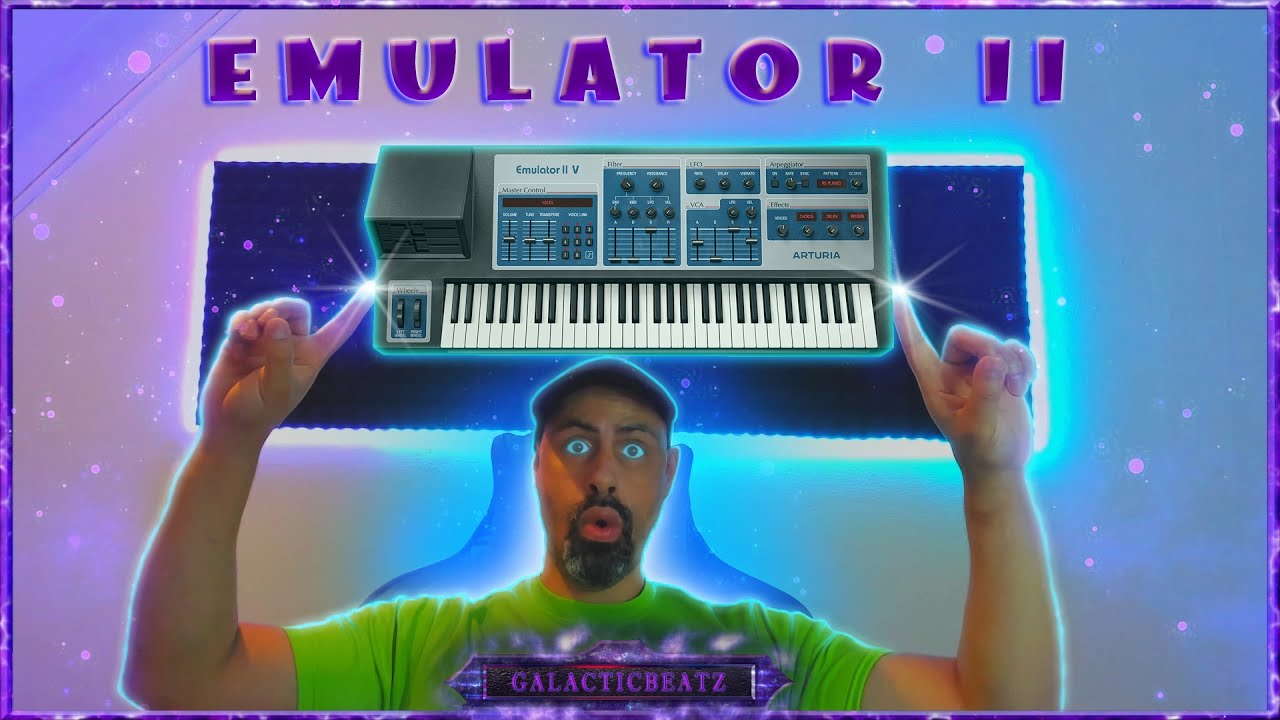 Emulator II - Top Retro VST Plugin-Synthesizer - YouTube