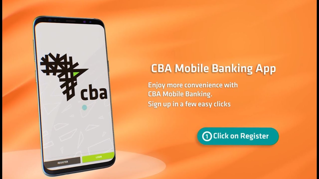 How to sign up to CBA Mobile Banking - YouTube