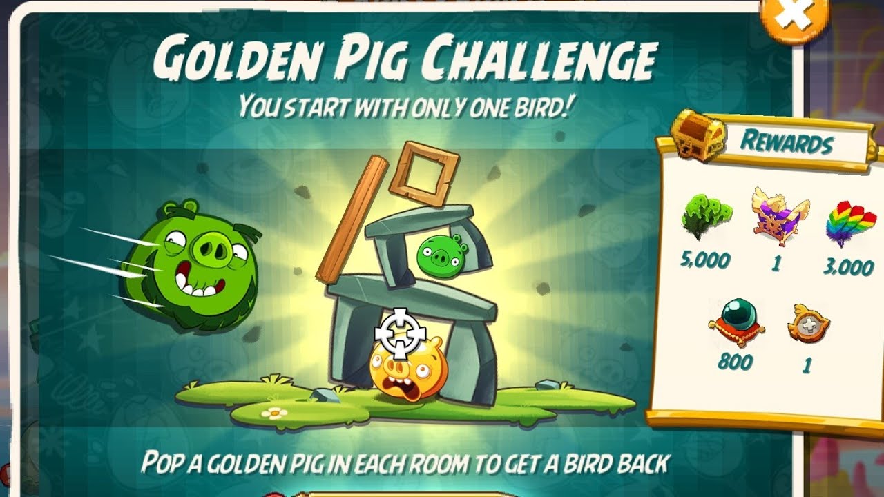 Angry birds 2 the golden pig challenge 28 may 2025 with leo#ab2 the ...