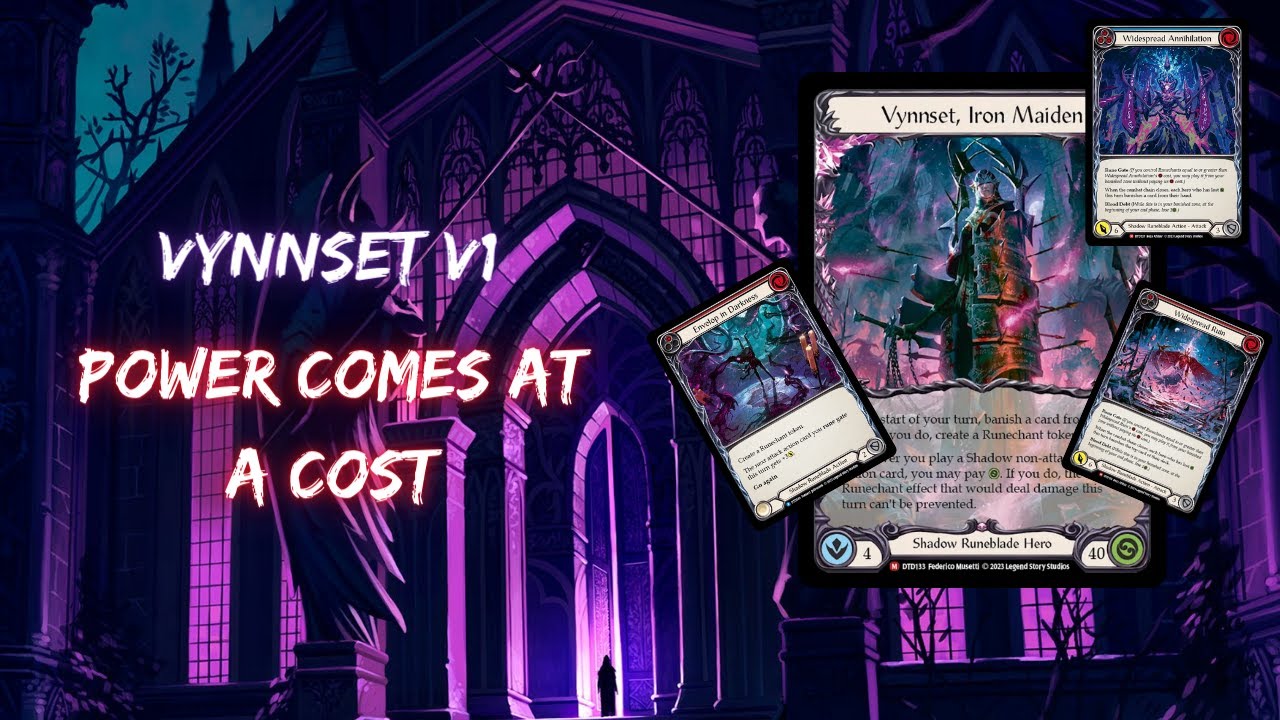 Vynnset Deck Profile V1 - Flesh and Blood TCG - YouTube