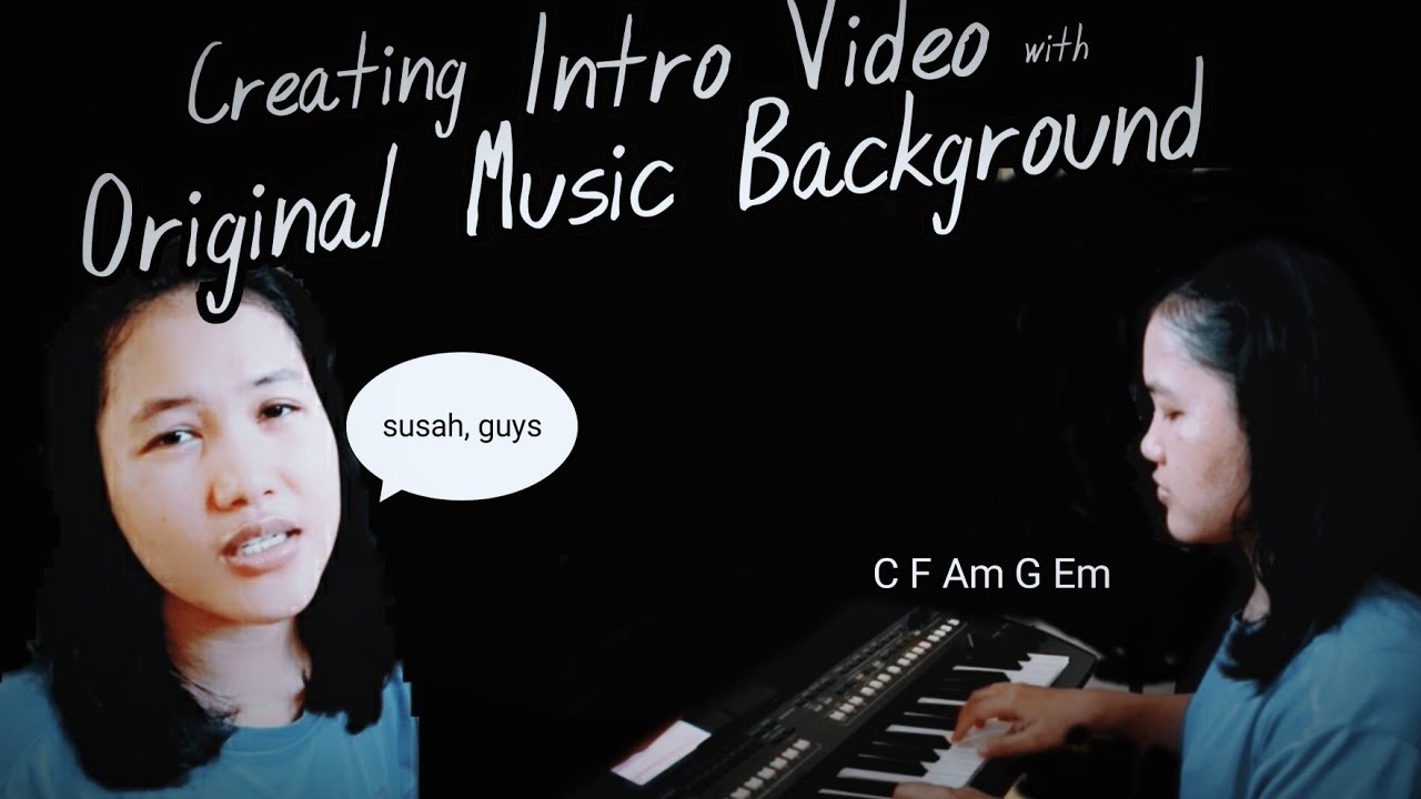 Cara buat video intro & musik latar (How to make intro video ...