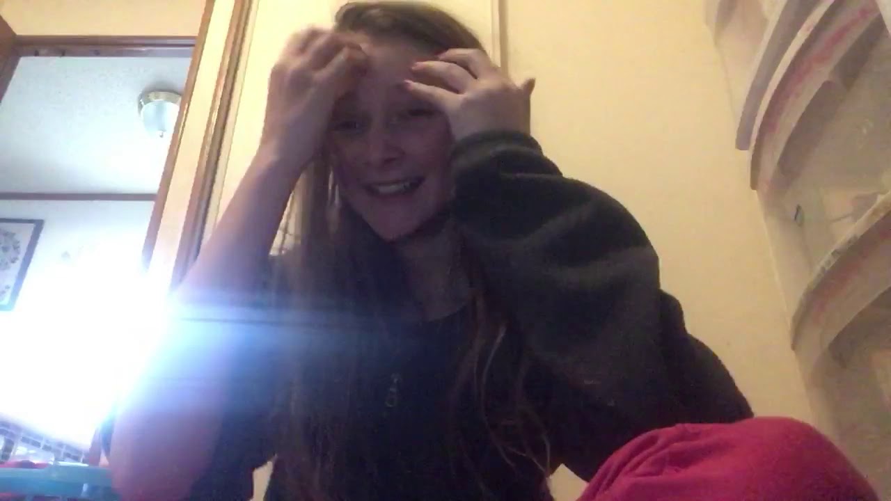 hurting myself! Hitting my head with random objects found on my floor ...