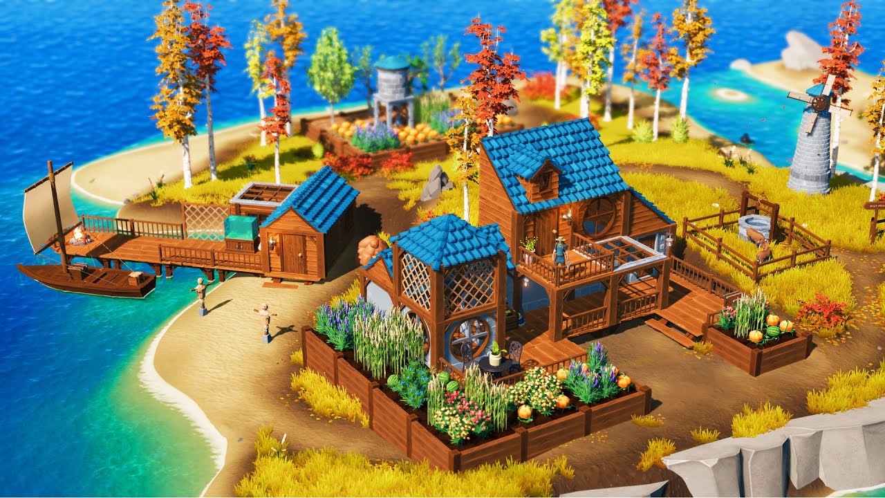 HUGE Open-World Survival Base Building Game with Ships Has A NEW UNDERGROUND UPDATE | Len's ...