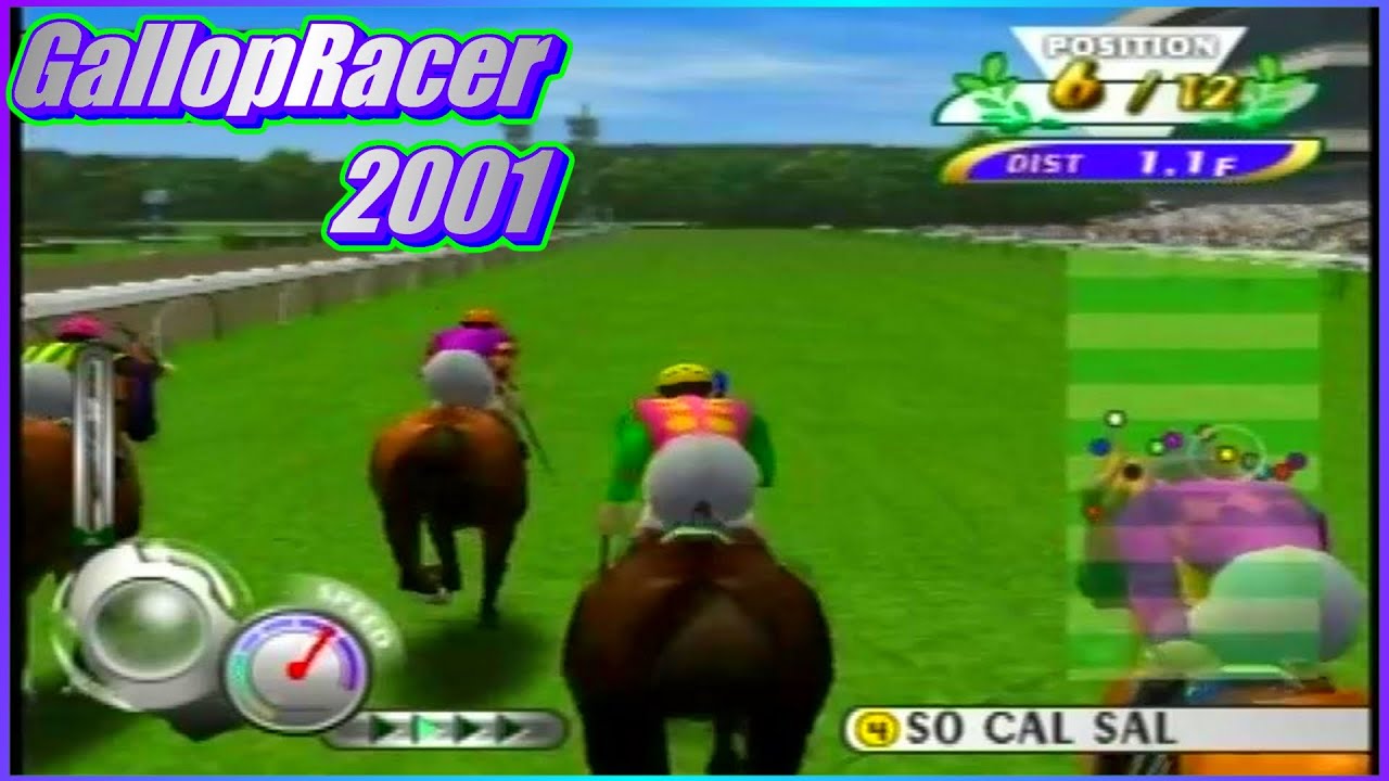Hardest Gallop Racer Game In The Series?? On HARD MODE Gallop Racer 2001 #3 - YouTube