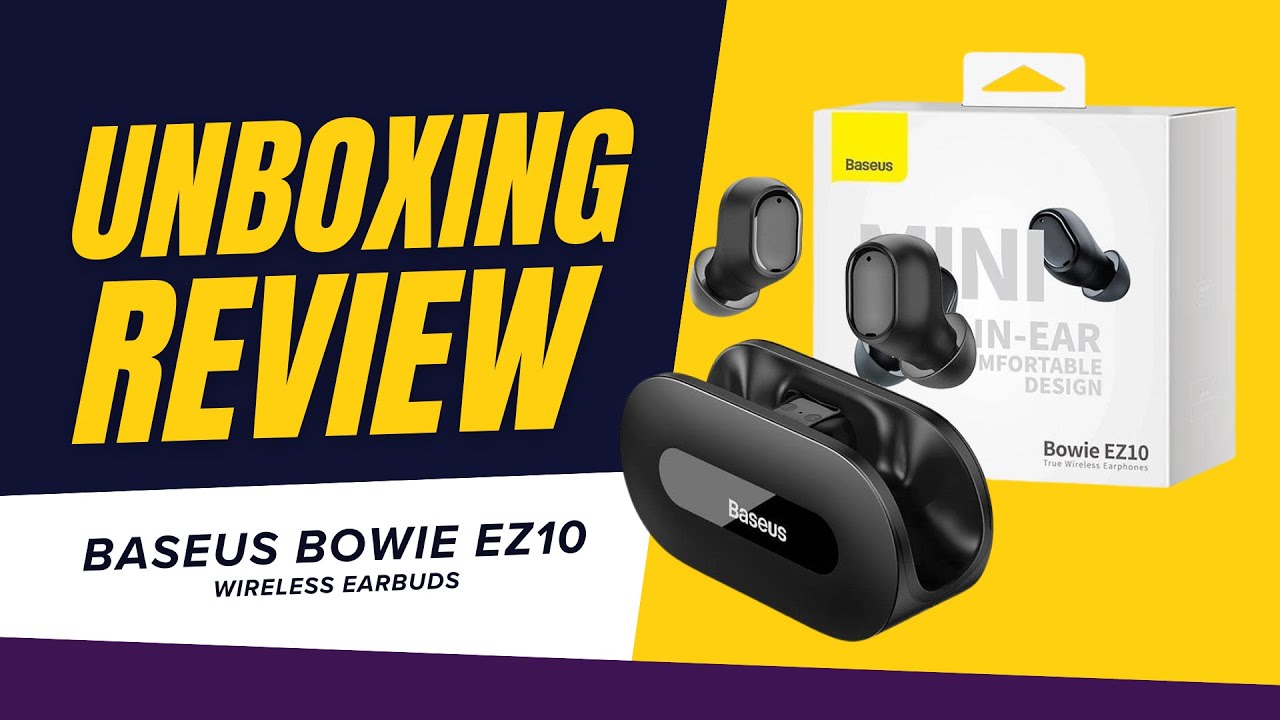 Baseus Bowie EZ10 UNBOXING + Review: SIMPLE & EASY - YouTube