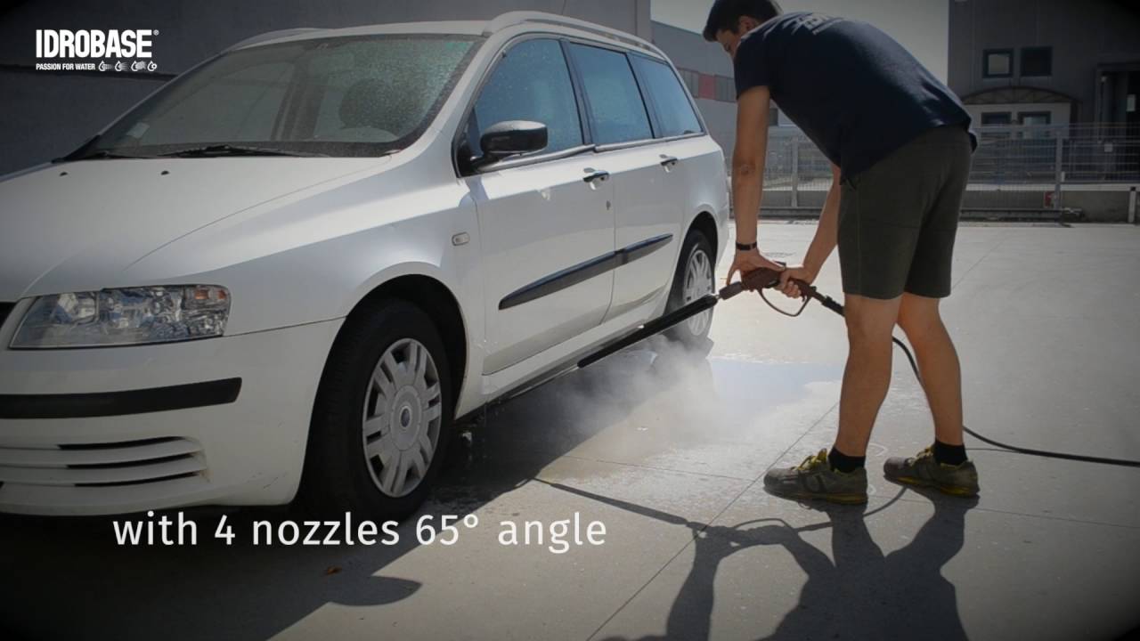Under chassis High Pressure car wash - YouTube