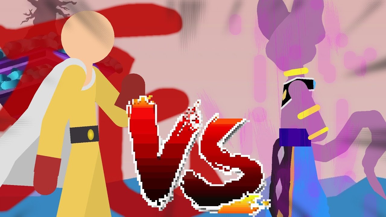 Saitama VS Beerus (Stick Nodes Animation) - One Punch Man VS Dragon ...