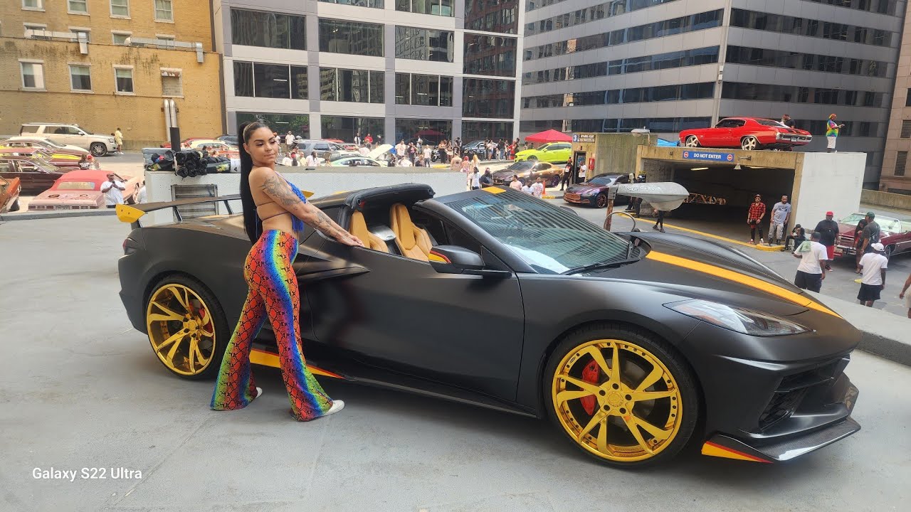 STUNNA REESE VIP ROOFTOP SHOW CAR DAY PARTY 2023. 🔥🔥🔥🔥 - YouTube