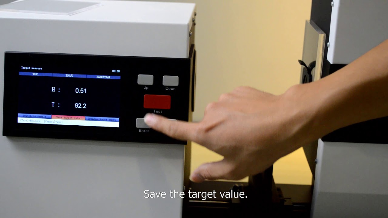 Color Transmittance and Haze Test Meter CS-700 made by CHNSpec Tech ...