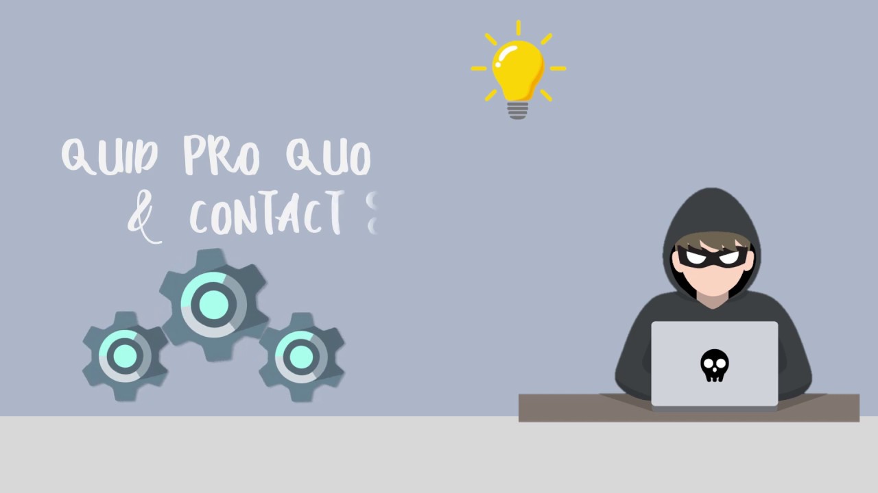 Social Engineering : Quid Pro Quo and Contact Spamming - YouTube
