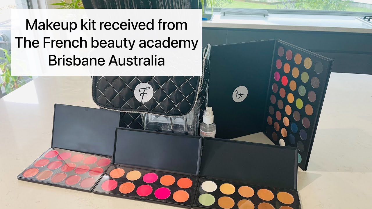 The French beauty academy makeup certificate 3 course makeup kit ...