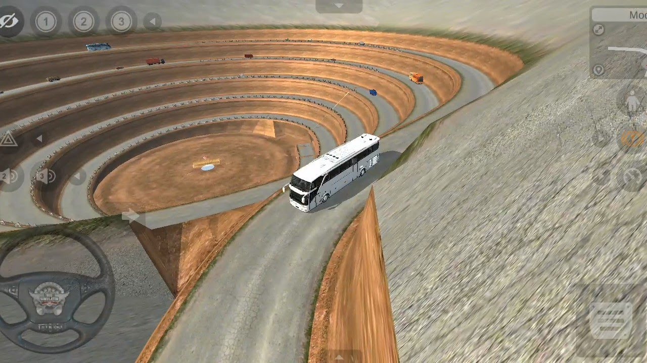 G TAU MAU BIKIN MOD MAP AP NI😆#bussimulatorid - YouTube