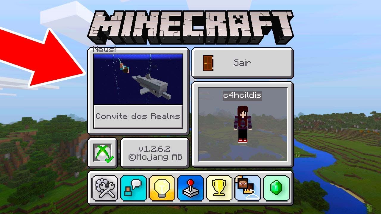 A NOVA INTERFACE INCRÍVEL PARA O MINECRAFT POCKET EDITION ! (MINECRAFT ...