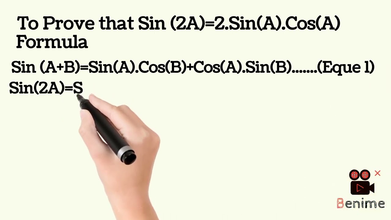 Class 11 Sin 2A Formula Proved YouTube class-11-sin-2a-formula-proved-youtube