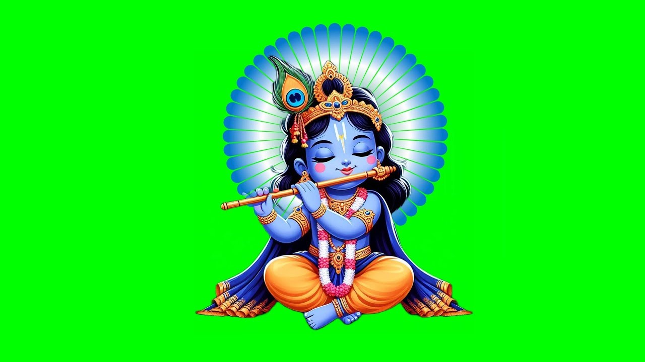 Krishna Green Screen 02 | Ladila Screen Dhamal || Krishna Janmashtami ...