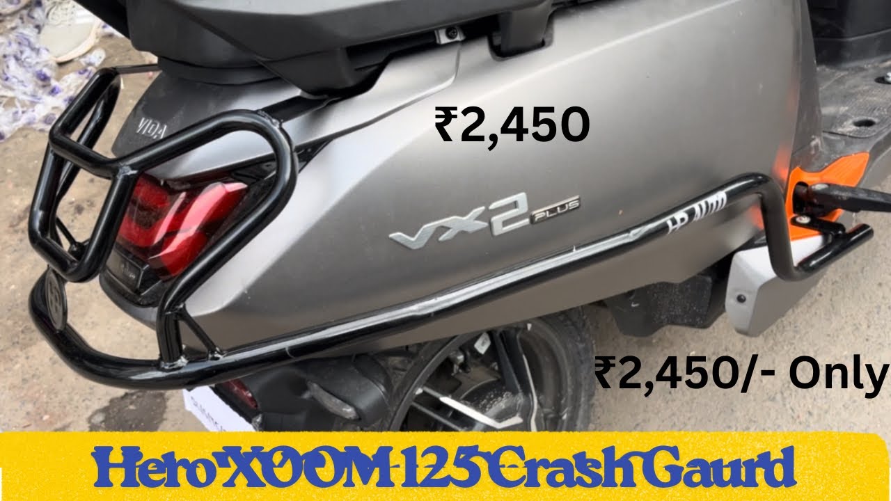 Vida VX2 Plus Crash Guard Now Available | Vida VX2 Plus Accessories ...