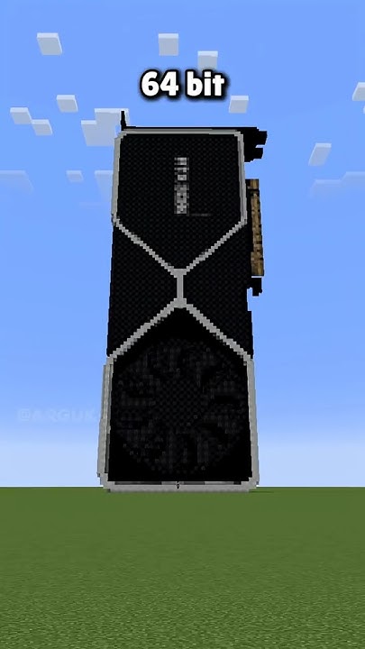 Minecraft RTX 3090 FE 64 bits 32 bits 16 bits 8 bits 4 bits 2 bits 1 bits - YouTube